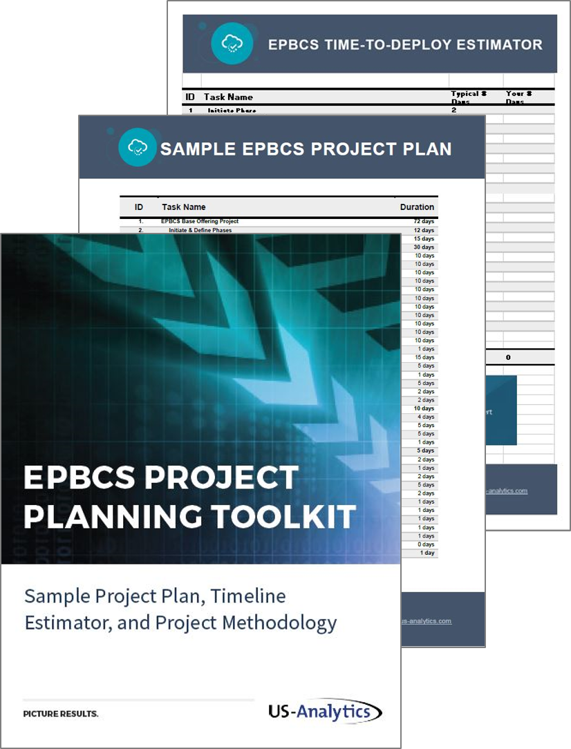 EPBCS Implementation | Project Planning Toolkit