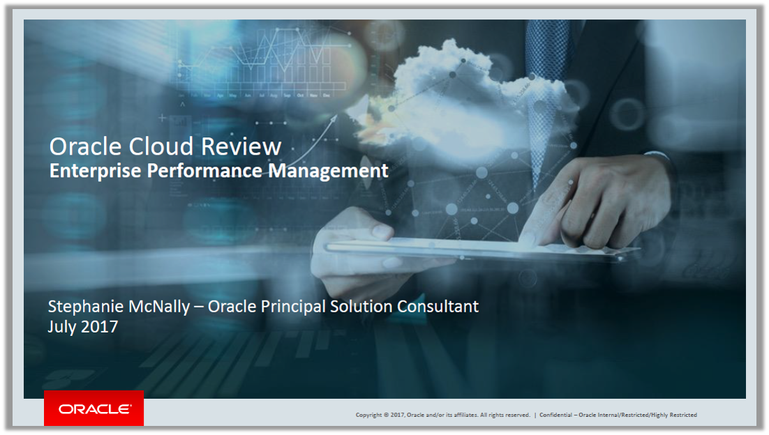 Oracle EPM: Current Releases & Product Roadmap