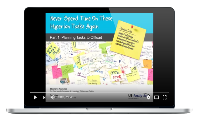 Video: Never Spend Time on These Hyperion Planning Tasks Again