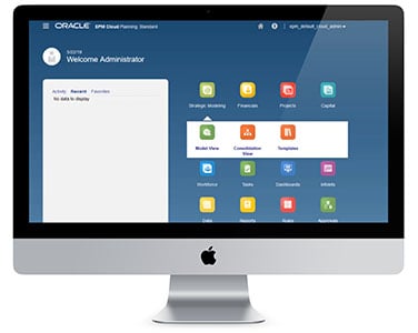 Oracle EPM Cloud | Tour Planning in the Standard Cloud