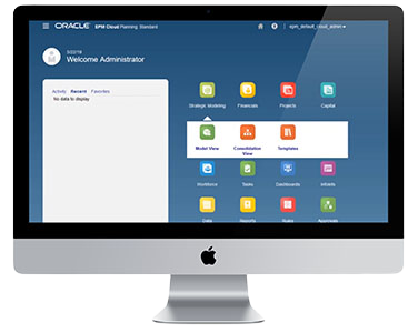 Oracle EPM Cloud | Tour Planning in the Standard Cloud