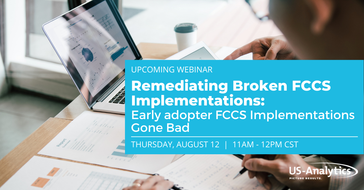 Webinar: Remediating Broken FCCS Implementations